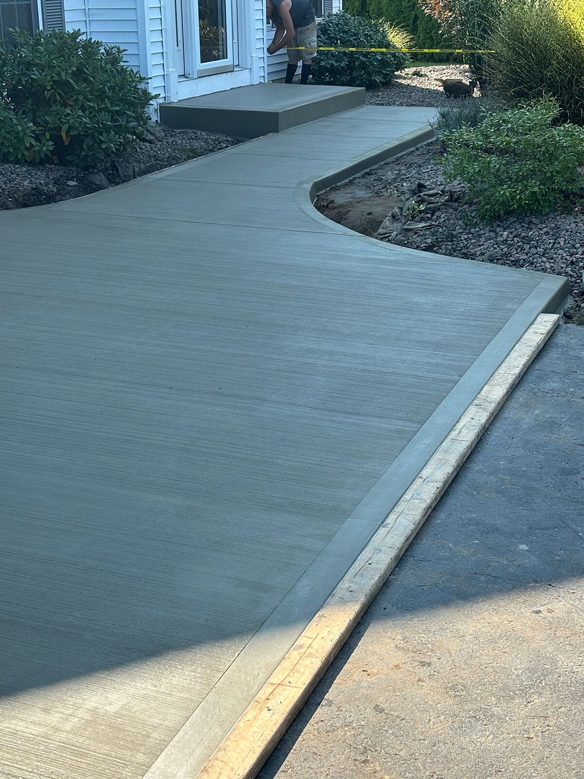 Concrete Sidewalk Finishes