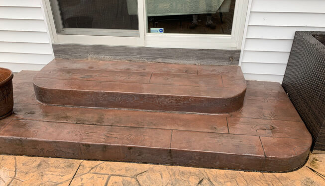 Compass Stamps & Steps - Palermo Concrete, Inc.